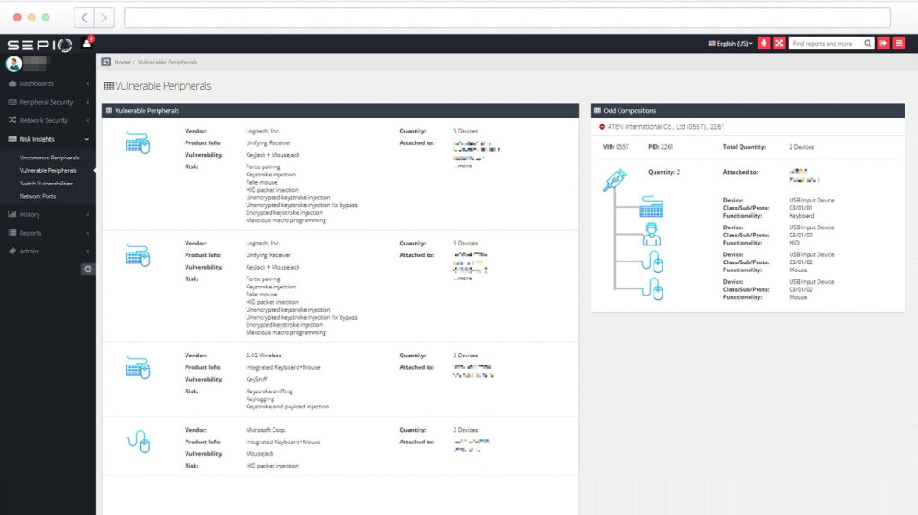 Cyber Risk Management Platform & Physical Layer Visibility | Sepio